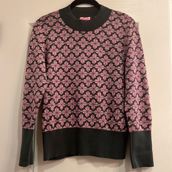 kate spade | Sweaters | Kate Spade Mainline Spade Flower Turtleneck ...